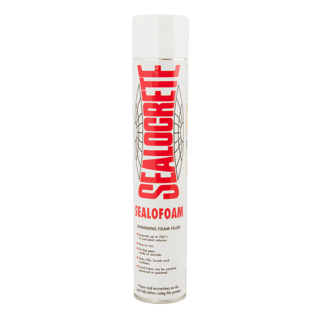 Sealocrete Expanding Foam Filler 750Ml – Shannonside Homevalue Hardware