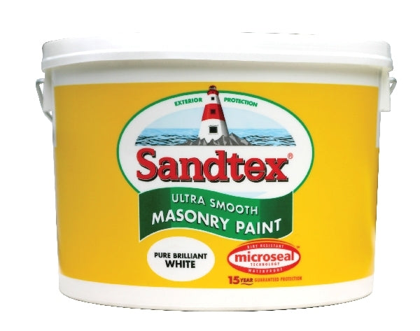 Sandtex White 10 Litre – Shannonside Homevalue Hardware